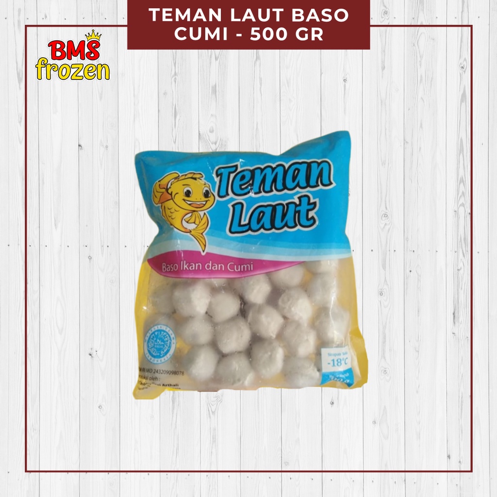 Jual BMS Frozen Mart | Teman Laut Baso Ikan - Baso Cumi - Baso Udang ...