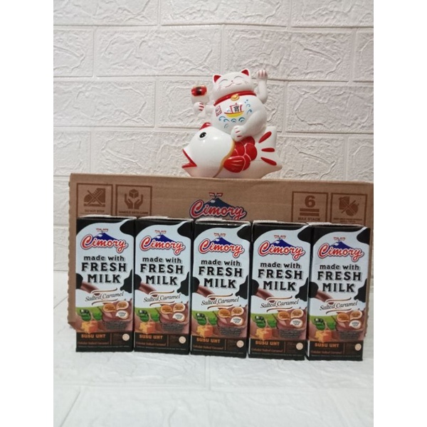 Jual CIMORY SUSU UHT 250ML FRESHMILK - SALTED CARAMEL | Shopee Indonesia