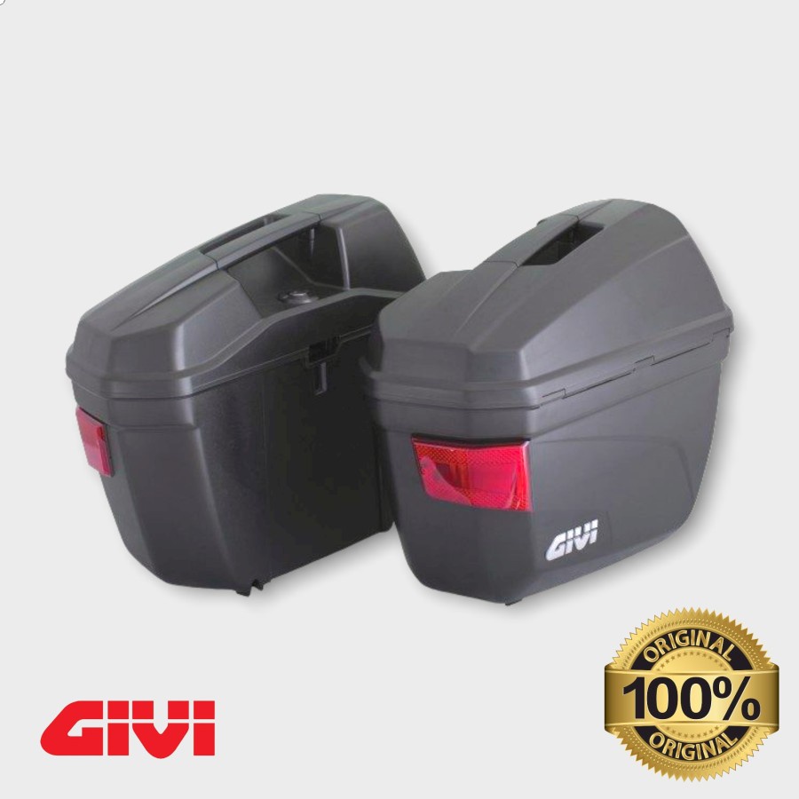 Jual Box Samping / Side Box Givi E22N Bagasi Samping Motor Touring E 22N 22 N Original Givi ...