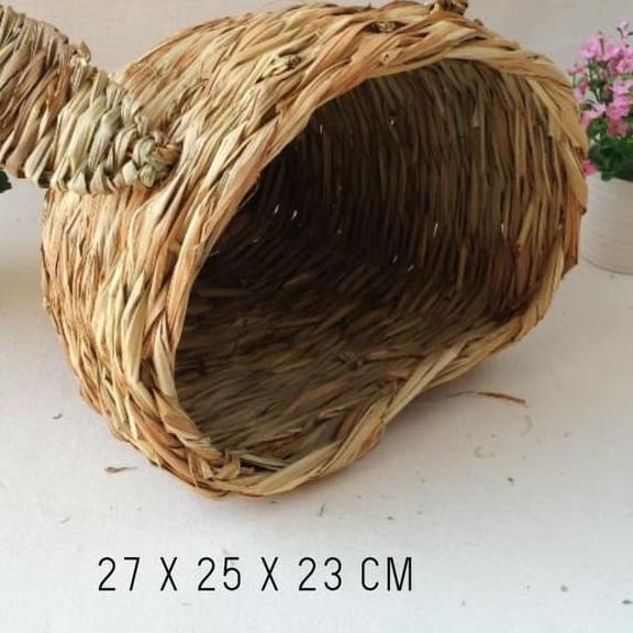 Jual Rabbit Head Hut Hay / Semi Tunnel Model Kepala Kelinci (L ...