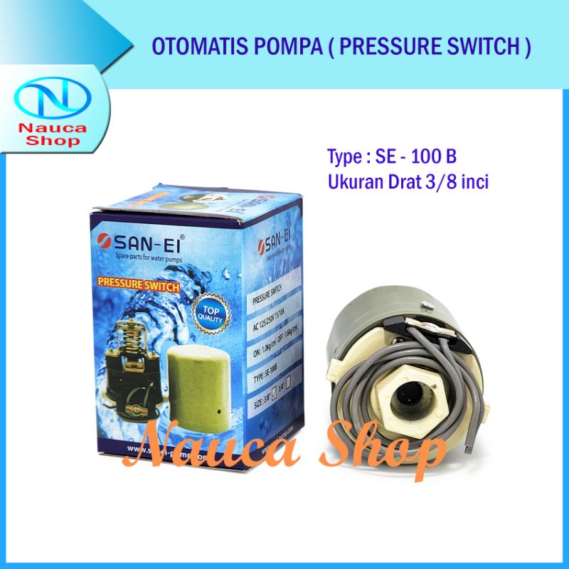 Jual OTOMATIS 3/8" ( PRESSURE SWITCH LUBANG BESAR ) SPARE PART POMPA ...