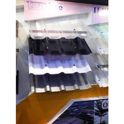 Jual Twinlite greca atap genteng polycarbonate pvc 6mm - Clear ...