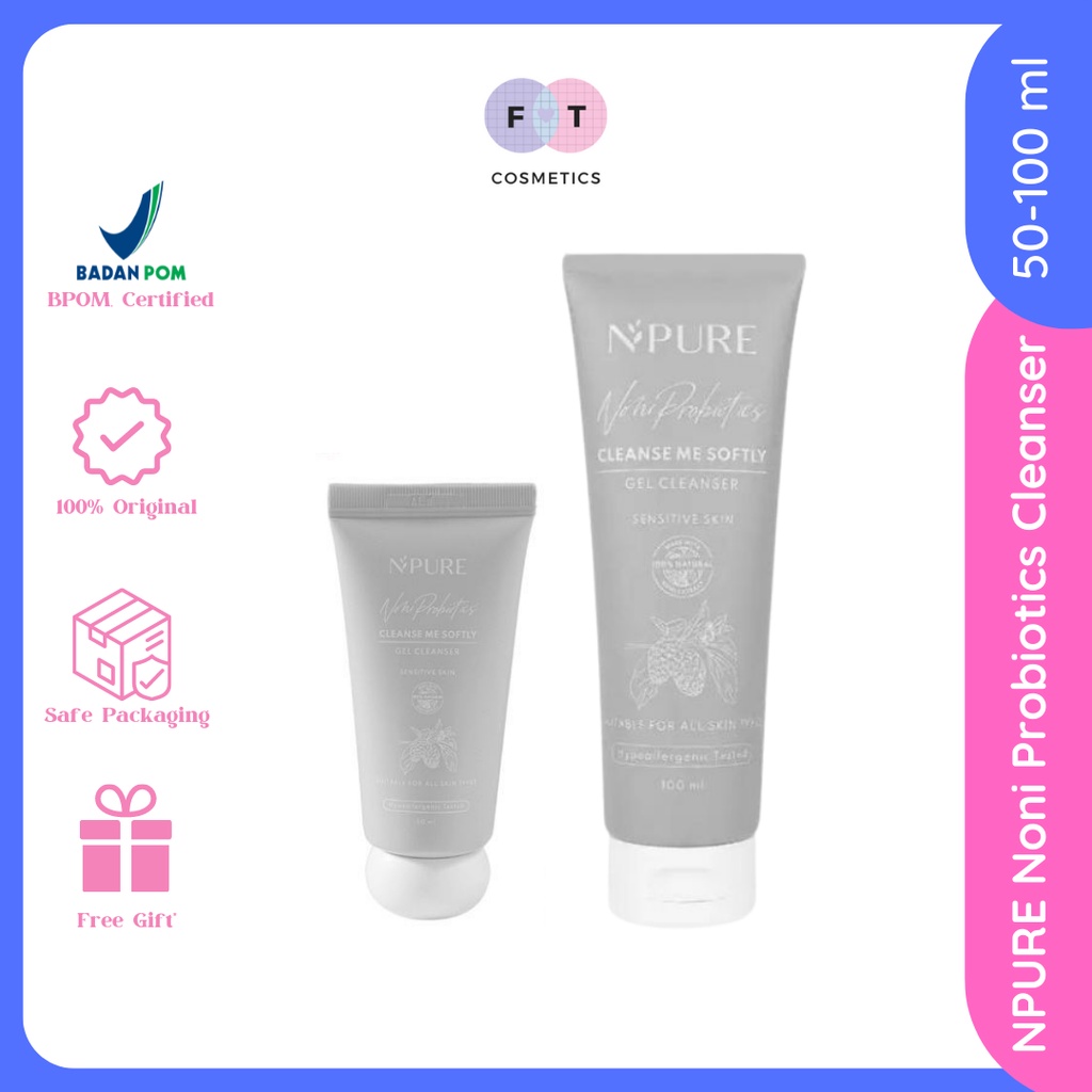 Jual FT Cosmetics - NPURE Noni Probiotics "Cleanse Me Softly" Gel ...