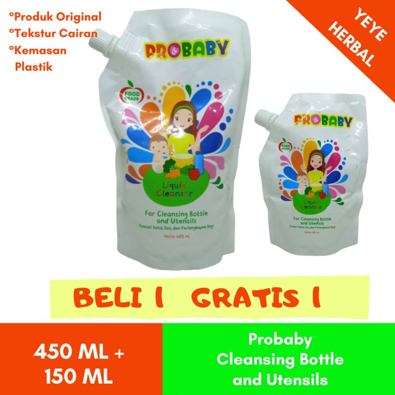 Jual Probaby Liquid Cleanser 450 ml | Shopee Indonesia