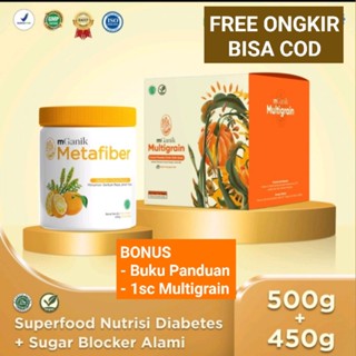 Jual MGANIK MULTIGRAIN 500G + MGANIK METAFIBER 450gr | Shopee Indonesia