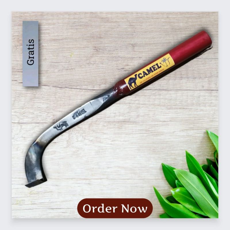 Jual Pisau Sadap Karet Asli Bulat No 1 Asli Super Tajam | Shopee Indonesia