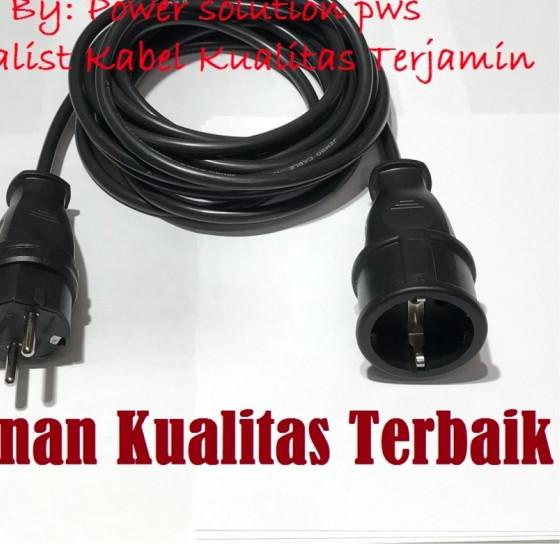 Jual Kabel Listrik Tambahan ( Extension ) 5 Meter Kabel Rol colokan ...