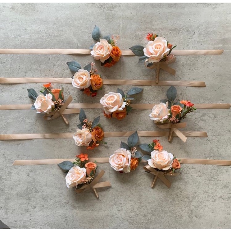 Jual Corsage Wedding Korsase Bunga Saku Jas Pengantin | Shopee Indonesia