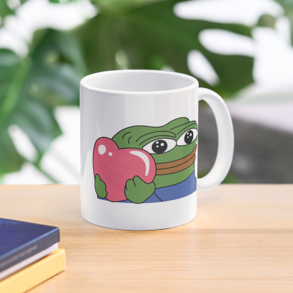 Jual Mug Gelas peepo Love Emote High Quality | Shopee Indonesia