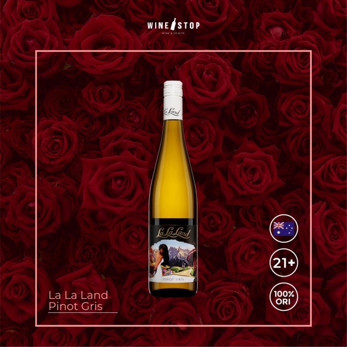 Jual Rose Wine La La Land Pinot Gris 750ml | Shopee Indonesia