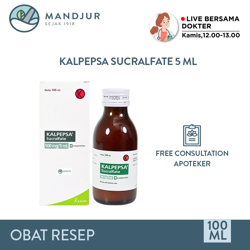 Jual Kalpepsa Syrup 100 mL | Shopee Indonesia