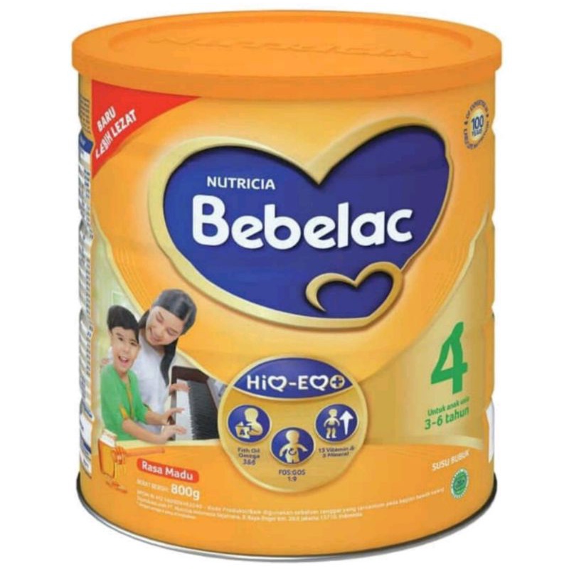 Jual Bebelac 4 800 gram Susu Pertumbuhan Anak usia 3-5 tahun Rasa ...