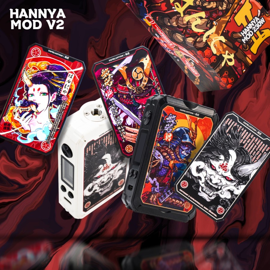 Jual Hannya V2 230W Mod ONLY by Vapelustion - Hannya Mod II / 2 ...