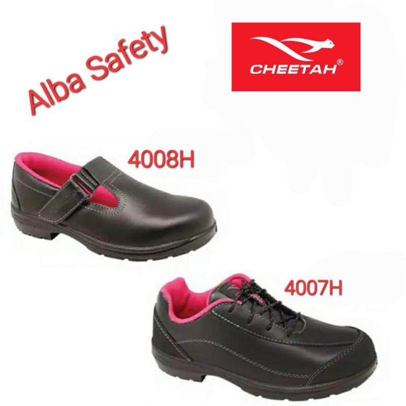 Jual Sepatu Safety Wanita CHEETAH 4007H 4008H Original Safety Shoes ...