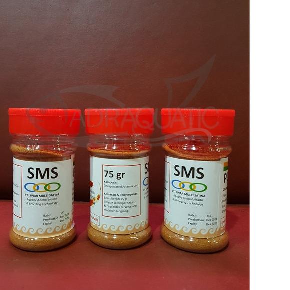 Jual POLAR RED DECAPSULATED ARTEMIA CYST HATCHERY FEED 75GR | Shopee ...