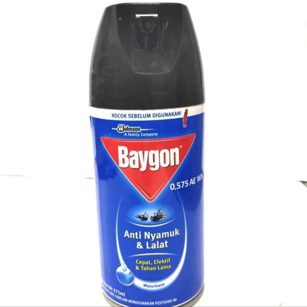 Jual OBAT NYAMUK SEMPROT BAYGON ANTI NYAMUK LALAT KECOA 275 ML ...