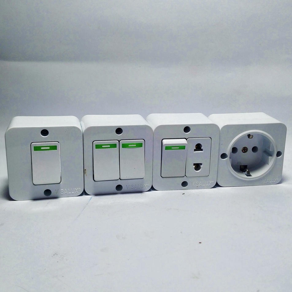 Jual OB saklar tempel stop kontak ob tempel stop kontak saklar seri ...