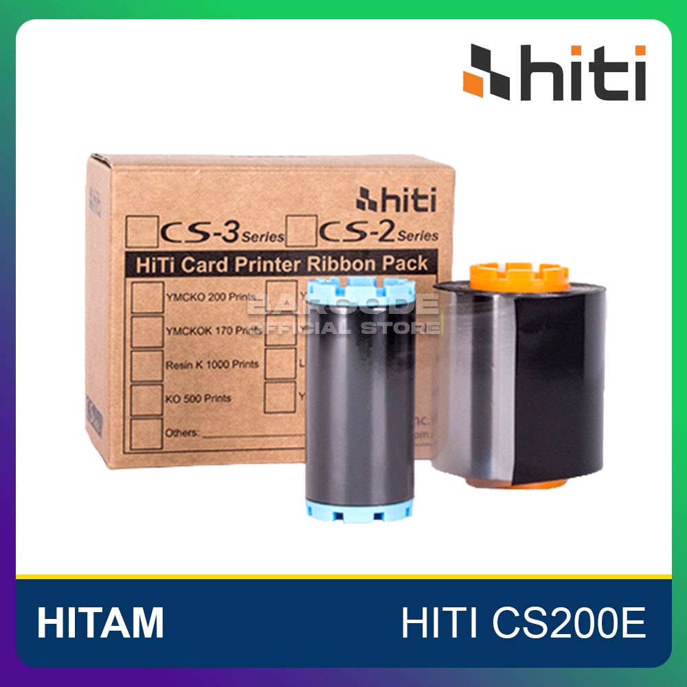 Jual RIBBON TINTA PRINTER HITI CS200e - CS 200 - CS-2 BLACK (HITAM ...