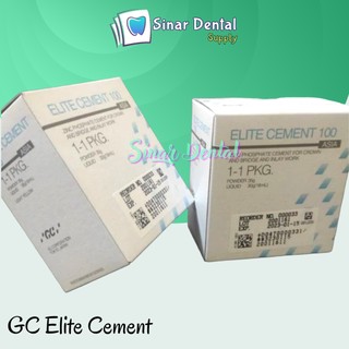 Jual GC elite cement mini pack zinc phospate semen zinc fosfat phospat ...