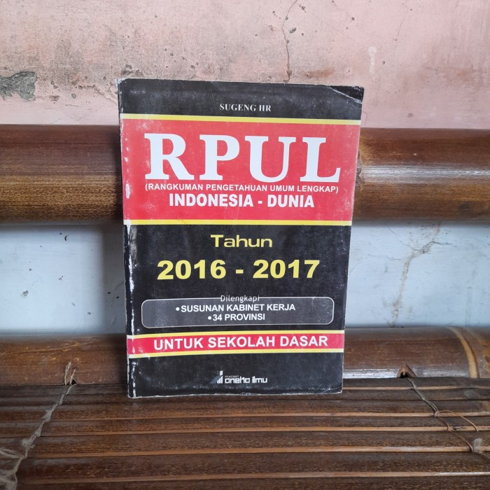 Jual ORIGINAL BUKU RPUL Rangkuman Pengetahuan Umum Lengkap 2016 2017 ...