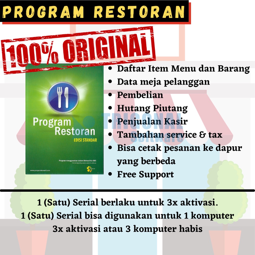 Jual PROGRAM RESTORAN EDISI STANDARD | Shopee Indonesia