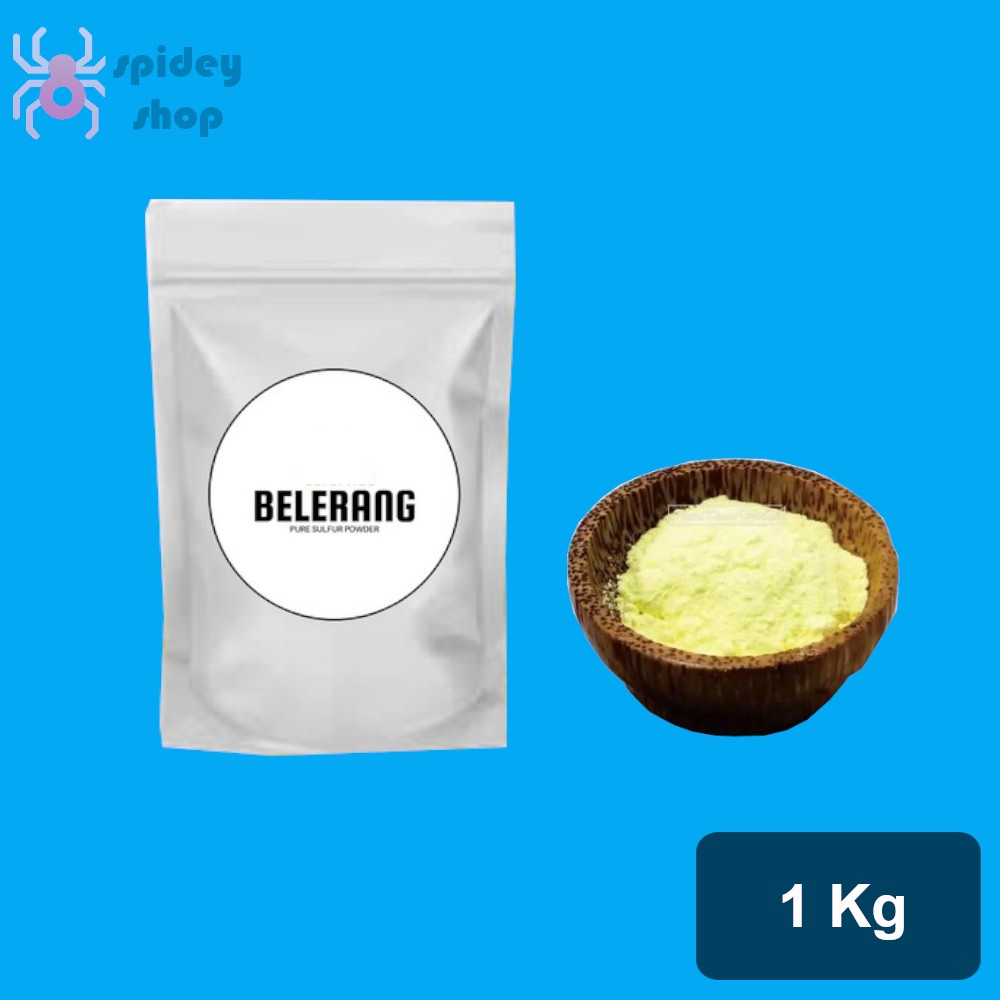 Jual Pupuk Belerang Murni 1 Kg Fungisida Sulfur Murni 1 Kg | Shopee ...