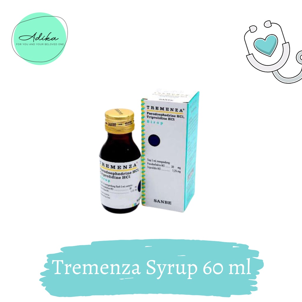 Jual Tremenza Syrup 60 ML | Shopee Indonesia