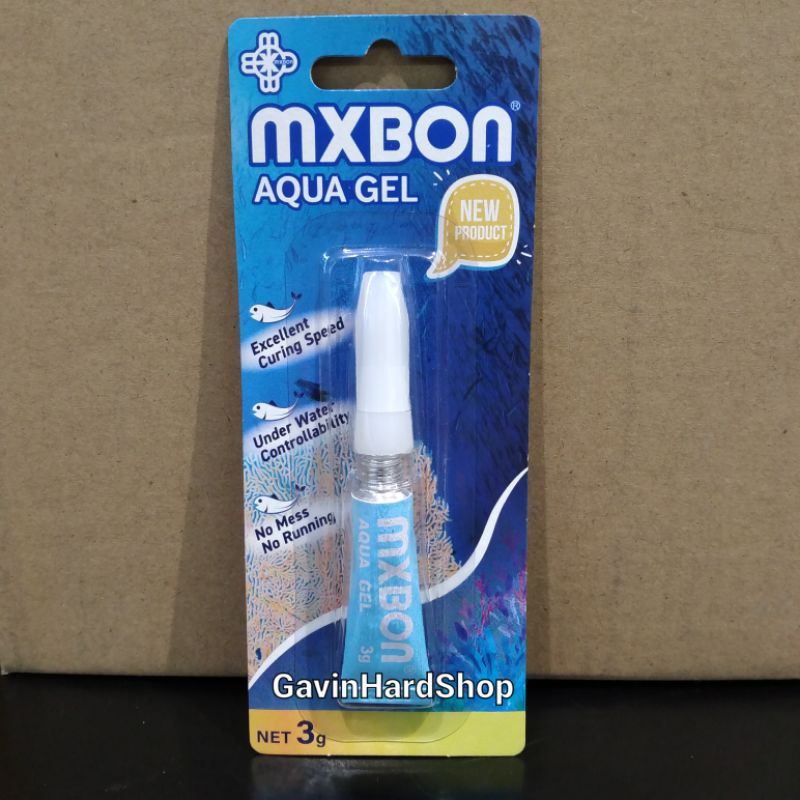 Jual Lem aquascape untuk tanaman moss akar batu ranting MXBON AQUAGEL ...