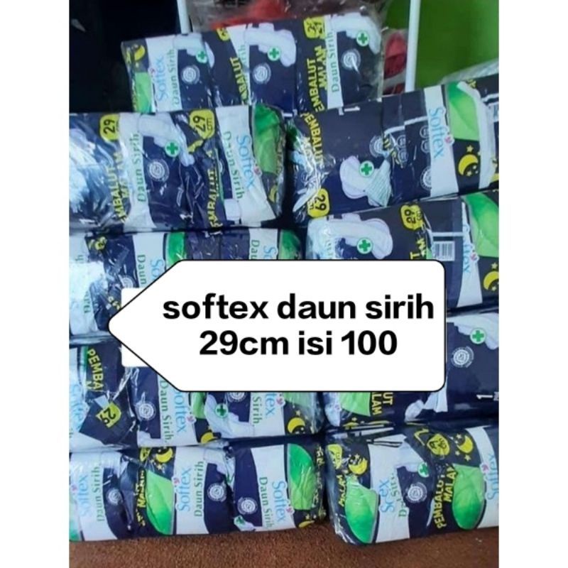 Jual softex daun sirih 29cm kemasan renceng isi 20 dan 50pcs | Shopee ...