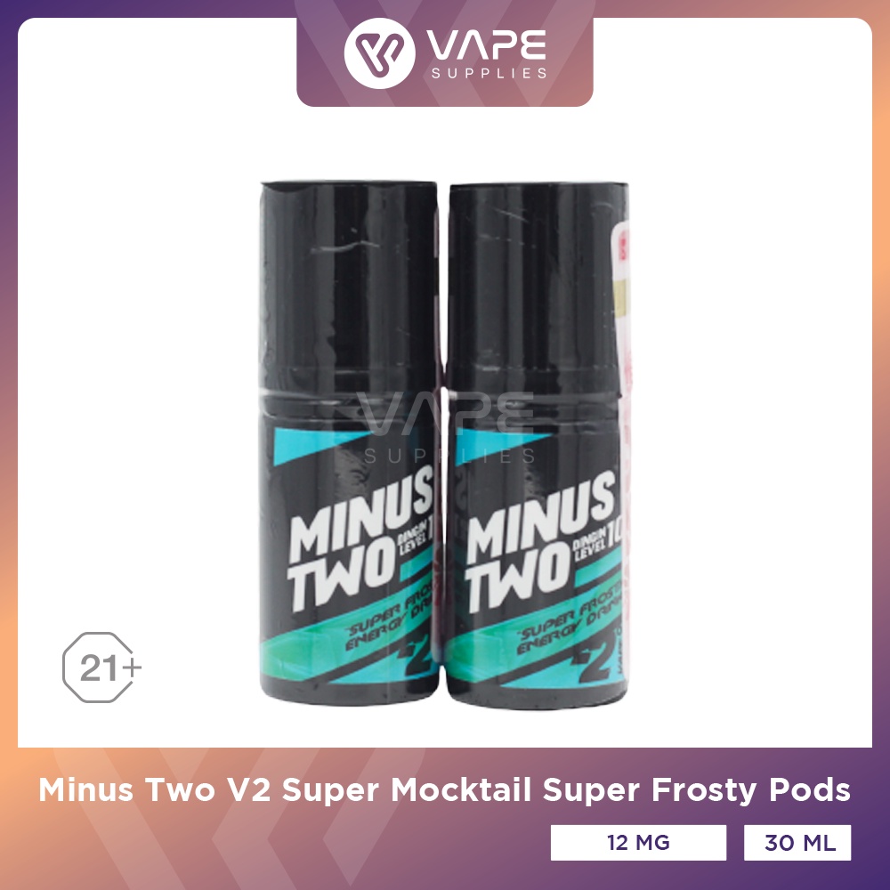 Jual Liquid Minus Two V1 Super Frosty Energy Drink Pods Friendly 30ML | Shopee Indonesia