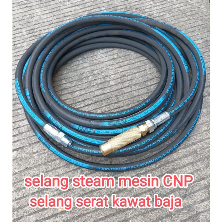 Jual SELANG STEAM CUCI MOBIL MOTOR SELANG LAPIS KAWAT BAJA MESIN CNP ...