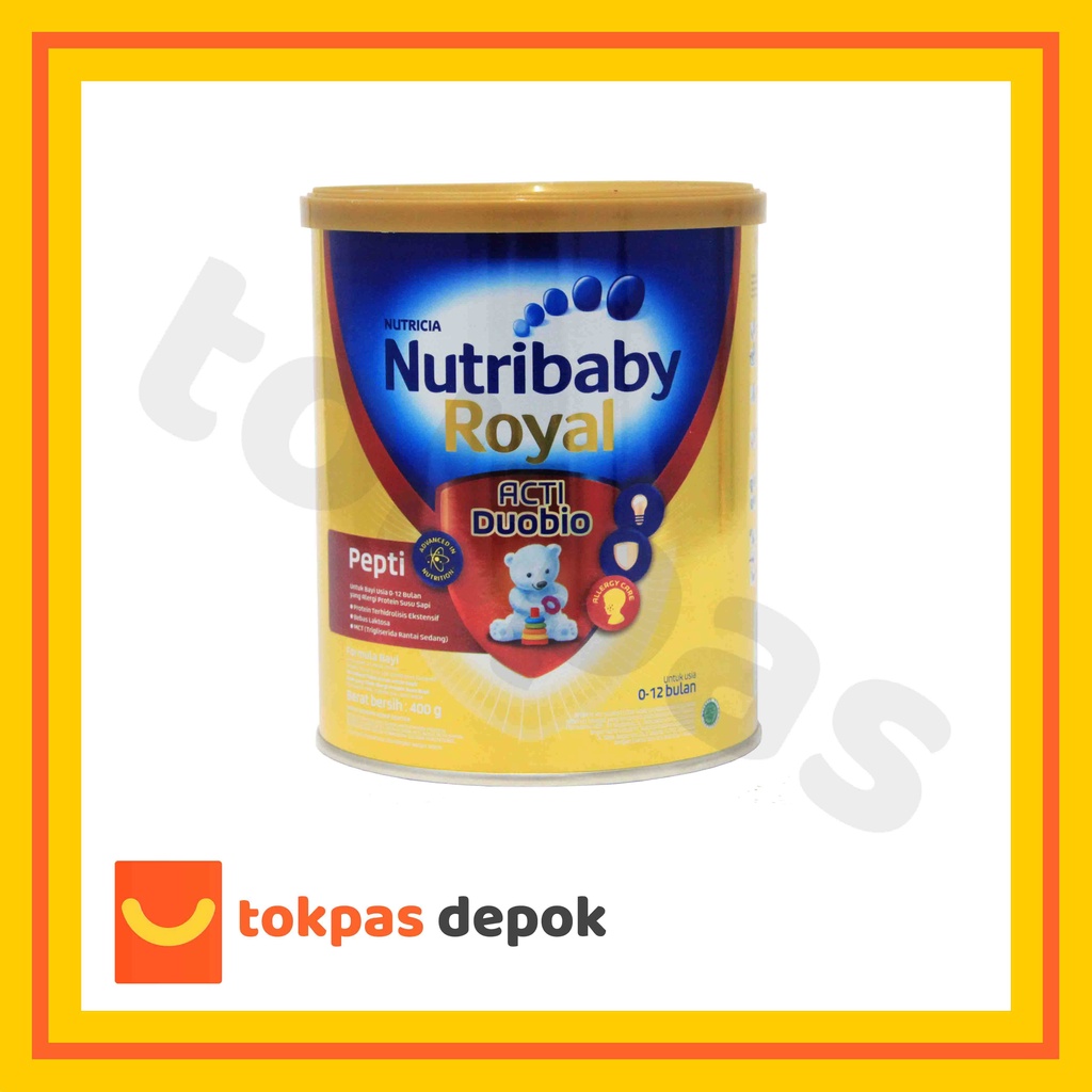 Jual Nutribaby Royal Pepti 400 g - Formula Alergi Susu Sapi Ringan ...