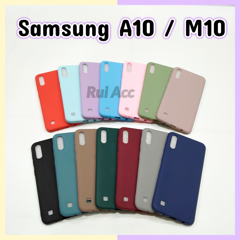 Jual Silikon Candy Samsung A10 / M10 Softcase Warna Warni Lentur ...
