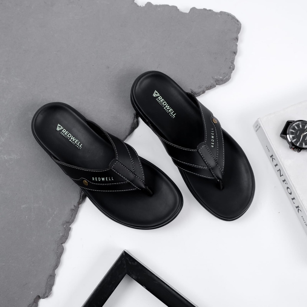 Jual Sandal premium SCARLOS 001/ Sandal kulit asli / sandal pria kulit ...