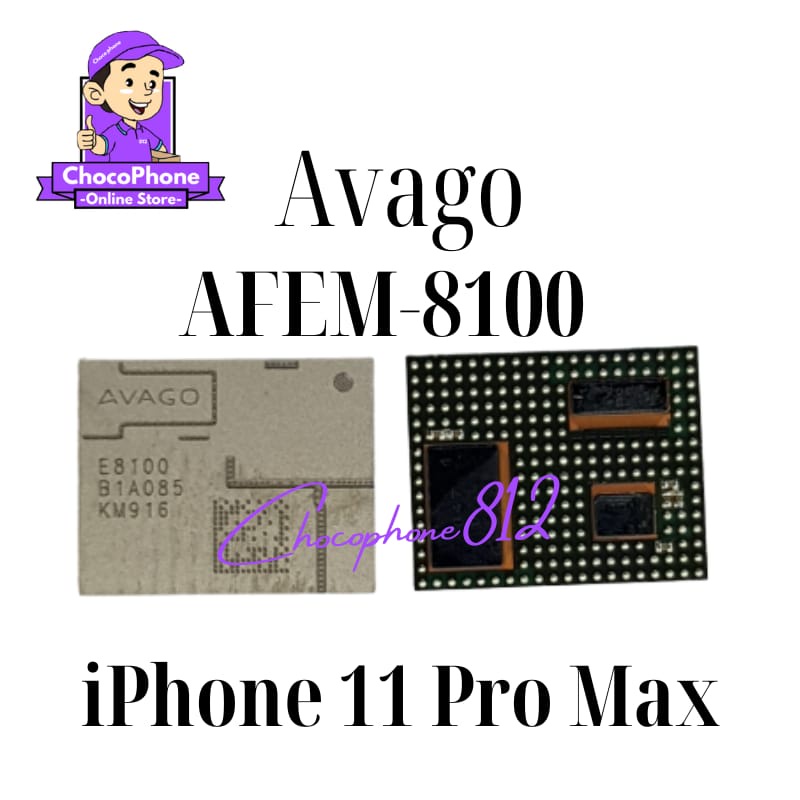 Jual IC PA AVAGO E8100 AFEM-8100 11 PRO MAX ORIGINAL NEW | Shopee Indonesia