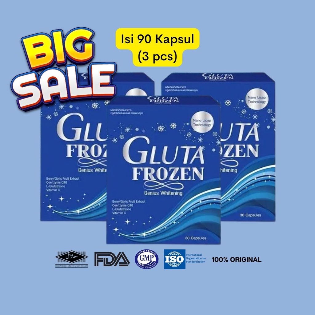 Jual Gluta Frozen 3 Pcs | Shopee Indonesia
