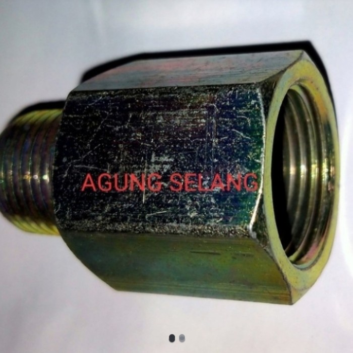 Jual REDUSER FEMALE 3/4 NPT X 1/2 MALE NPT BESI HEX #4000 Reducer ...