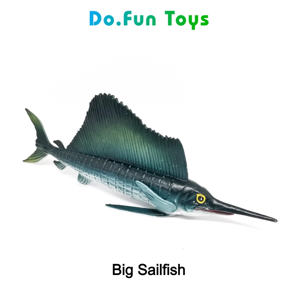 Jual Animal Figurine | BIG SAILFISH / Mainan Miniatur Binatang Ikan ...