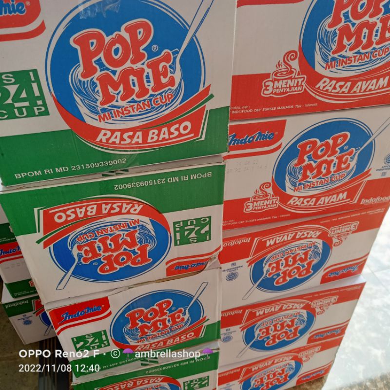 Jual 1 DUS POP MIE BASO / POP MIE AYAM 75gr | Shopee Indonesia