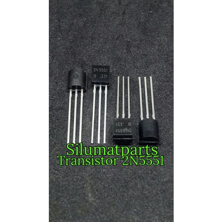 Jual Transistor 2N5551 Tr 2N 5551 / TR 2n5551 / IC 2N5551 | Shopee ...