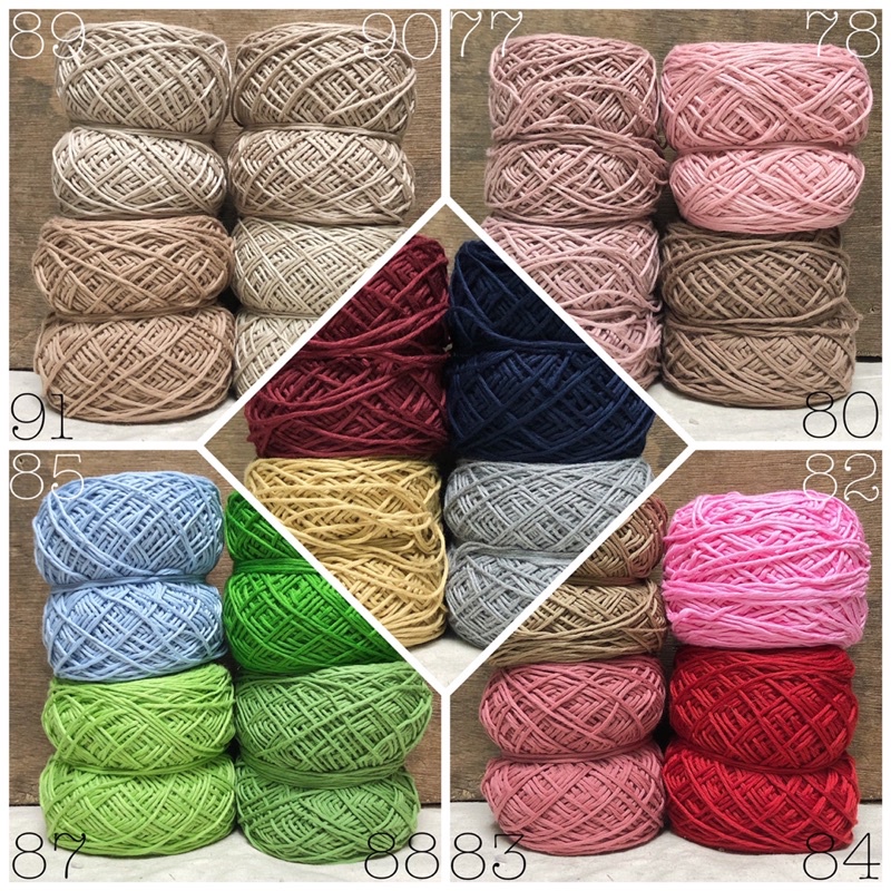 Jual Benang Rajut Soft Katun Bigply ( Soft Cotton Bigply / SCB ) cotton ...