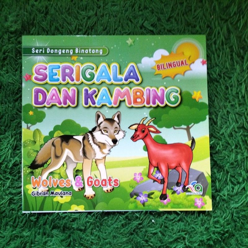Jual ORIGINAL BUKU DONGENG CERITA ANAK SERI DONGENG BINATANG SERIGALA ...