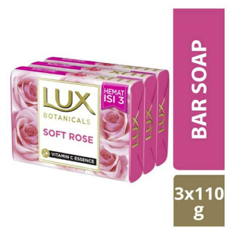 Jual TERMURAH Sabun Batang Lux 110 gram isi 3 / Sabun Lux Banded Murah ...