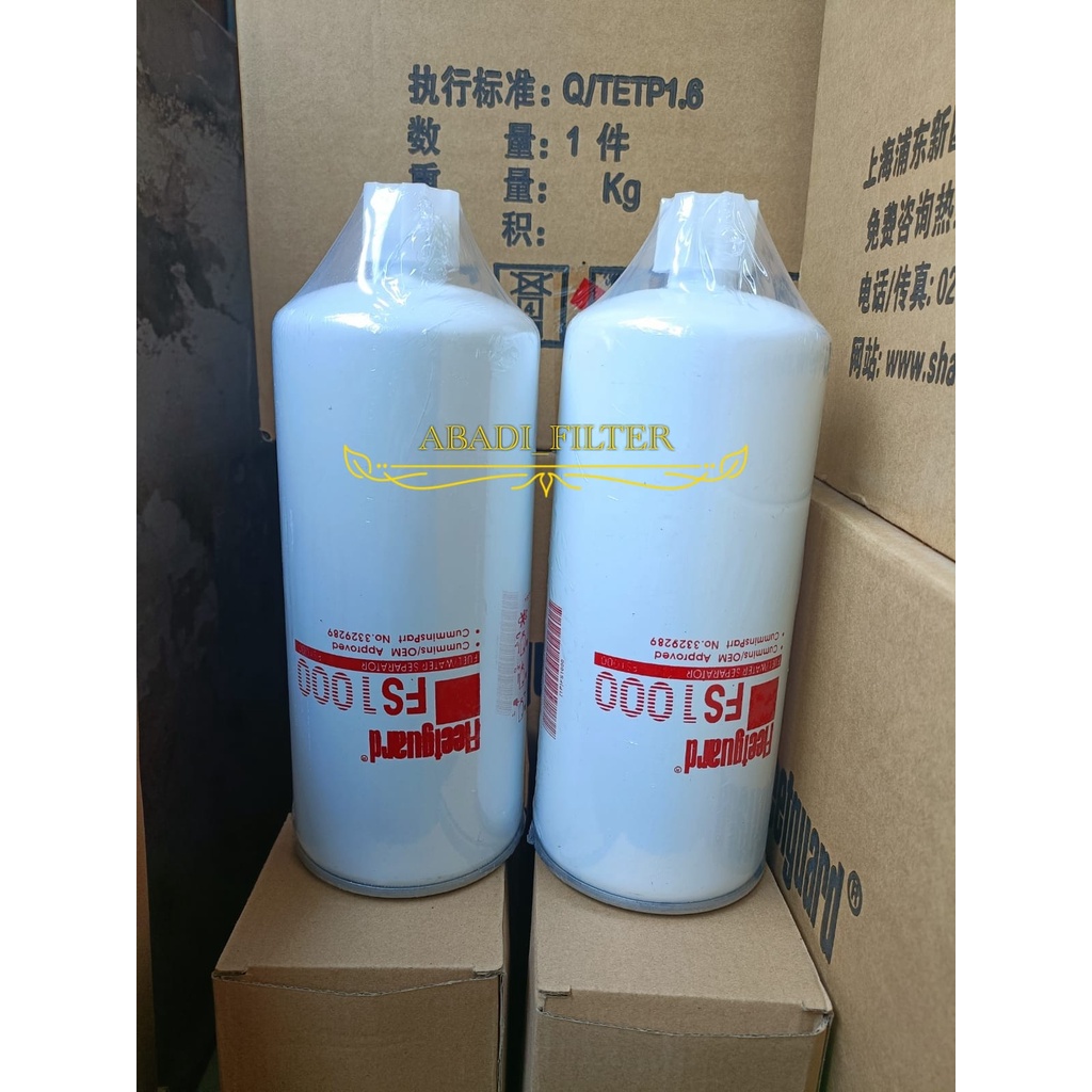 Jual Fuel Filter FLEETGUARD FS1000 / FS 1000 | Shopee Indonesia