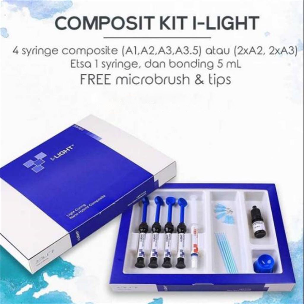 Jual Dental Komposite Composite Komposit I-Light Kit | Shopee Indonesia