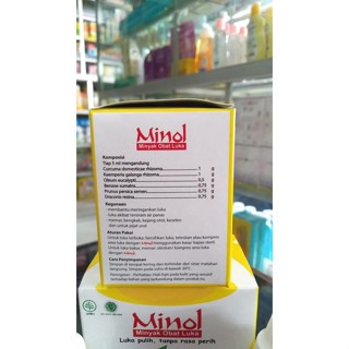 Jual MINOL OBAT LUKA HERBAL 5 ML | Shopee Indonesia