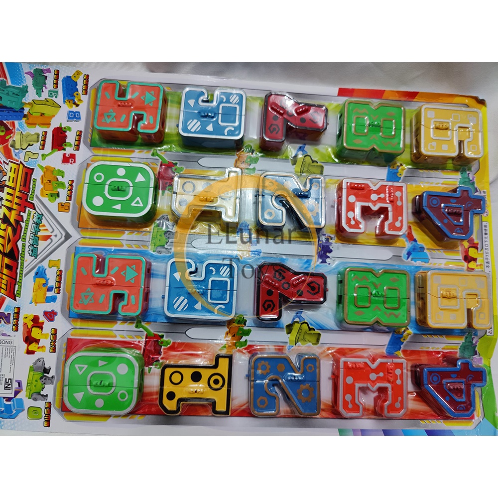 Jual Mainan Robot Angka / Number 0-9 Lembar | Shopee Indonesia