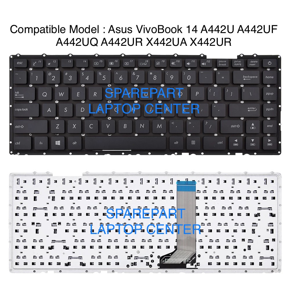 Jual Keyboard Asus VivoBook 14 X442UA X442UF X442UN X442UQ A442 X442 ...