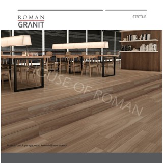 Jual ROMANGRANIT STEP TILE DBARREL WALNUT 120X30 BGTB3001 (ROMAN GRANIT ...