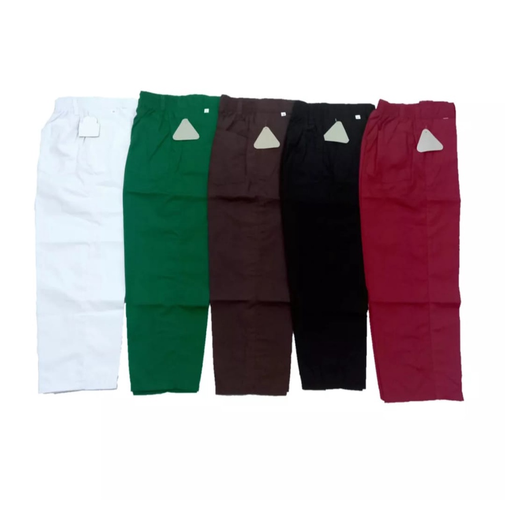 Jual CELANA PANJANG Sekolah SD Laki SD Seragam Sekolah SD Pramuka MI Warna MERAH PUTIH HITAM ...